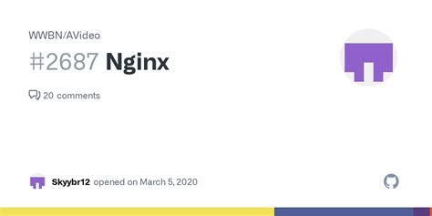 Nginx · Issue 2687 · Wwbnavideo · Github