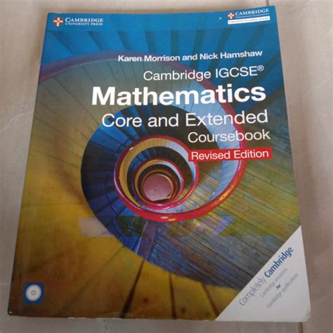 Jual Cambridge Igcse Mathematics Core And Extended Coursebook Revised Editi Kab Bekasi Zola