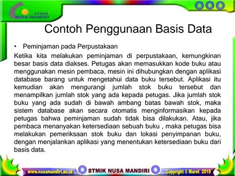 SOLUTION Database Konsep Dasar Basis Data Studypool