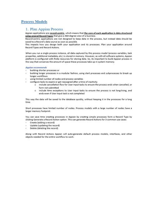 Appian Development Process Models Pdf Databases Relational Model Appian Development Process Models Pdf Databases Relational Model
