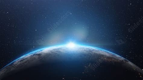 Space Light Universe Earth Powerpoint Background For Free Download Slidesdocs