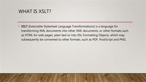 Mule Xslt Transformer Ppt Free Download