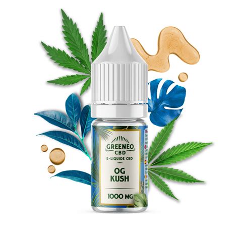 Og Kush E Liquide Cbd Greeneo Cbd 100 Mg