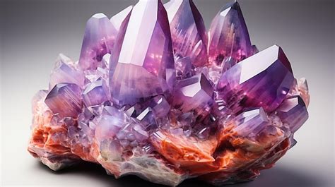 Premium Photo Amethyst Crystal Purple Quartz Mineral