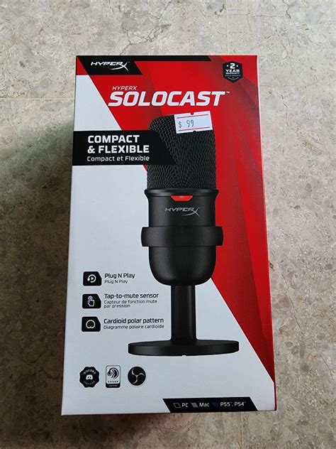 Hyperx Solocast Mic Audio Microphones On Carousell