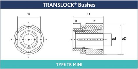 Translock® Mini Keyless Shaft Locking Bushes Transdev