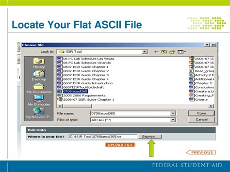 ppt creating flat ascii files and uploading records powerpoint