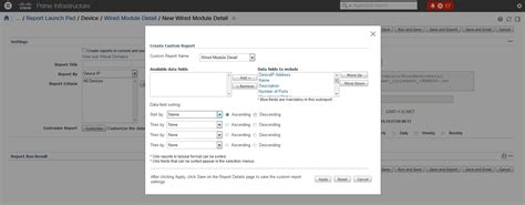 Cisco Prime 3 1 Report For Show Inventory Command Cisco Community