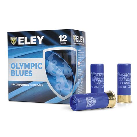 Eley Olympic Blues 12 Gauge 28g 7 5 Low Recoil 1180fps 25pk Xhunter Australia