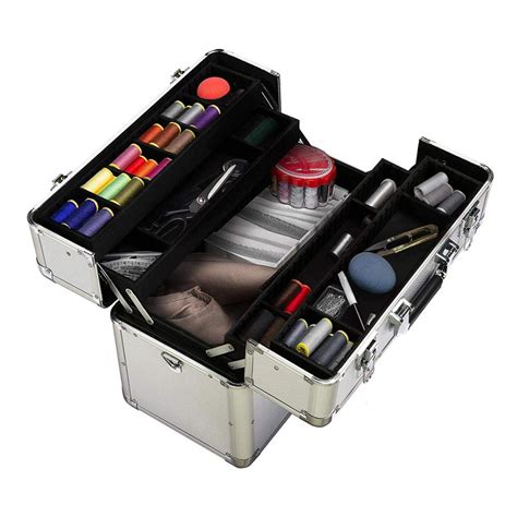Buy Lockable Aluminium Case Tool Box Storage Case For Electrician Technician And Engineer Four