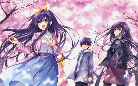 Tohka Yatogami Shido Itsuka Artwork Spring Manga Date A Live Light Novel Volume