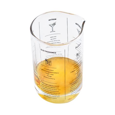 Cocktail Recipe Mixing Glass Uncrate Supply