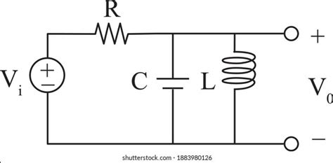 Series Lcr Circuit Connected Ac Source Stock Vector Royalty Free 2221489405 Shutterstock