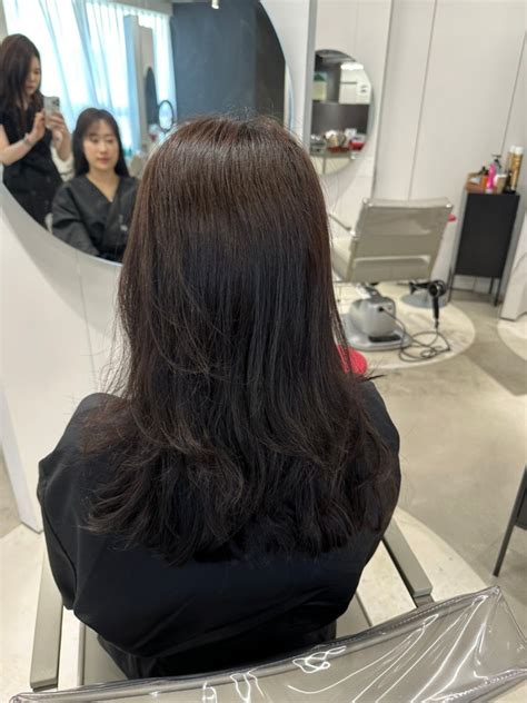 강남역 미용실 리포즈 지유실장 생머리 뉴진스 슬릭컷 슬릭펌 가격 여자 긴머리펌 헤어스타일 후기 네이버 블로그