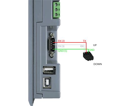 Cbl Sc1 Rs232 Cable Hmi Touch Panel To Ace Plc Ace Automation Europe