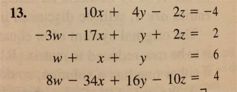 Solved Solve The Linear System Given Explicitly Or By Its Chegg