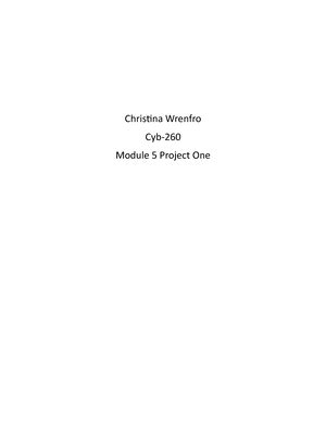 CYB Project Two Milestone Two Data Destruction Template Christina Wrenfro Corporate Policy