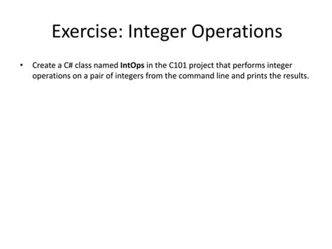 C 101 Intro To Programming With C Pptx Programming Languages