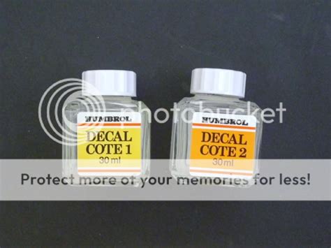 Decal Setting Solution Decals