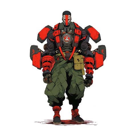 Digital Hybrid Combatant Artwork Free 44607045 Png
