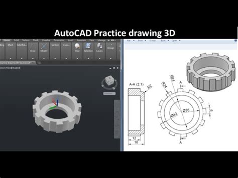 Autocad Mechanical Drawings For Practice