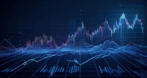 Premium Photo Digital Financial Data Visualization With Stock Market Charts And Graphs