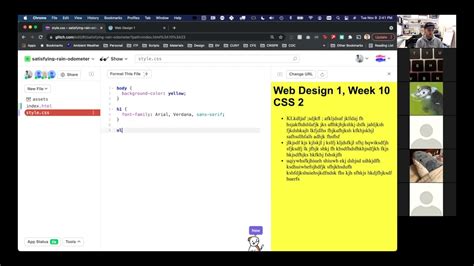 Web Design 1 Week 10 Css Lists Tables Forms Layout And Images Youtube