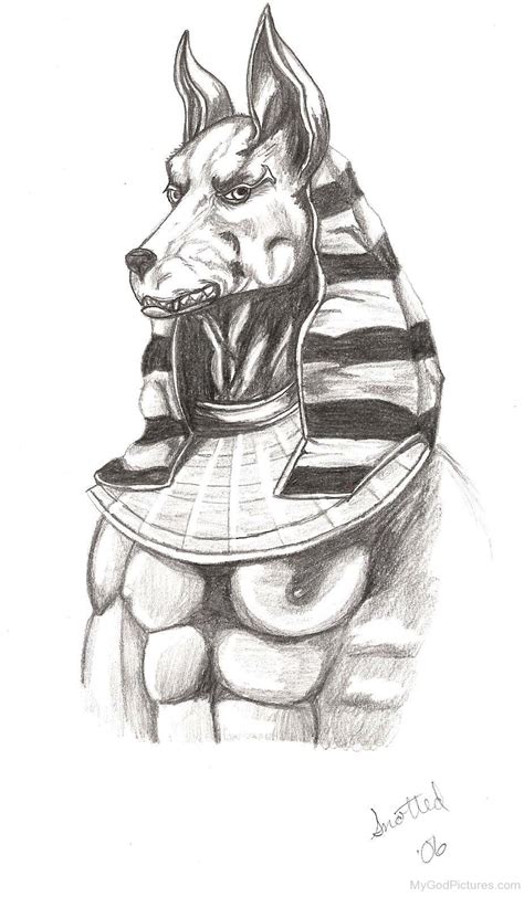 Anubis Drawing