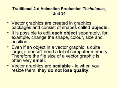 Btec U 34 Bitmap Vs Vector Ppt