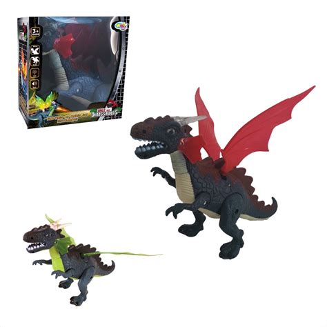 Brinquedo Dinossauro Dragão Com Asas Som E Luz No Shoptime
