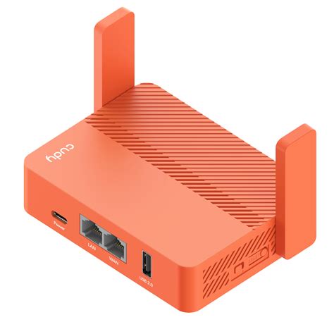Router Cudy Ac Travel Wi Fi Inal Mbrico Mbps Ethernet Wan Vpn Naranja