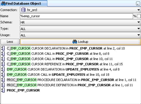 Advanced Oracle SQL Developer