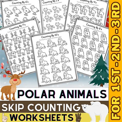 3rd Grade Skip Counting Worksheets — Free Worksheets For Third Grade