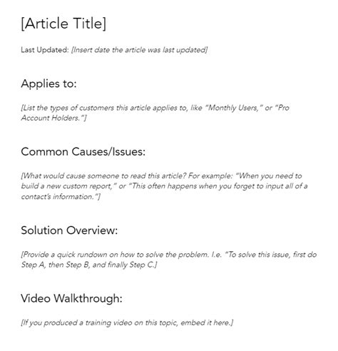 10 Free Technical Documentation Templates For It Teams