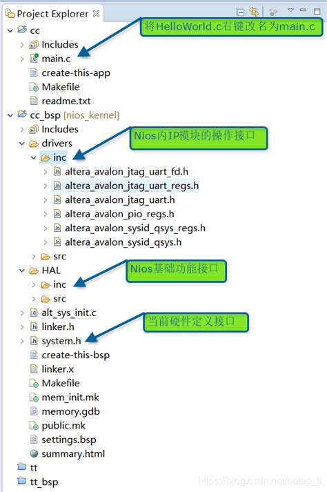 基于quartus Prime的niosii基础开发流程为什么有两个工程bsp工程 Csdn博客