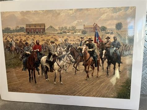 Bradley Schmehl Lee Liberates Heths Advance Civil War Print Ebay