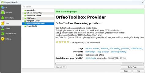 Geosaber On Linkedin Orfeotoolbox Pdi Qgis