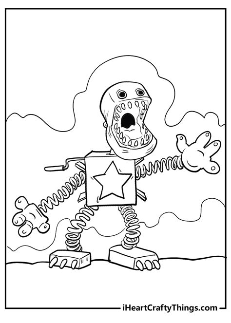Poppy Playtime Coloring Pages 20 Printable Free Pdfs