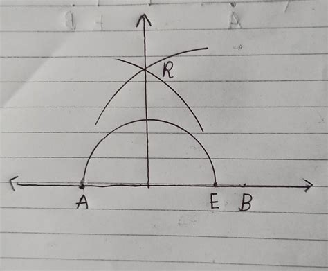 draw a line segment ab of length 10 cm marka point g on it construct