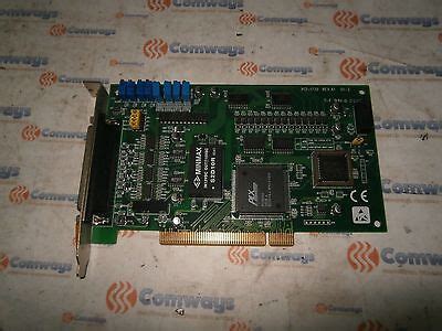 Advantech PCI Rev A Ch Bit Isolated Digital To Analog Outputs Industrial SOL Pte Ltd
