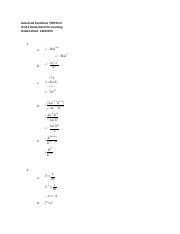 MHF4U C Unit 2 Assessment Of Learning Docx Advanced Functions MHF4U C