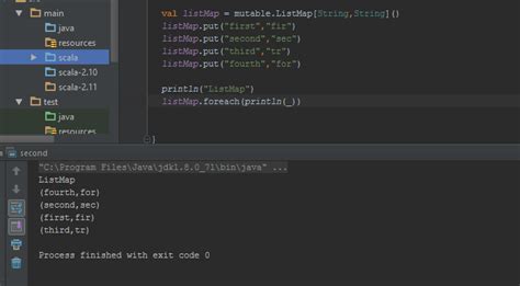 Scala Map Implementation Keeping Entries In Insertion Order Stack Overflow