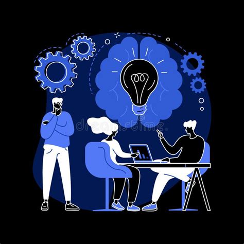 Brainstorming Abstract Concept Vector Illustration Stock Vector Illustration Of Design