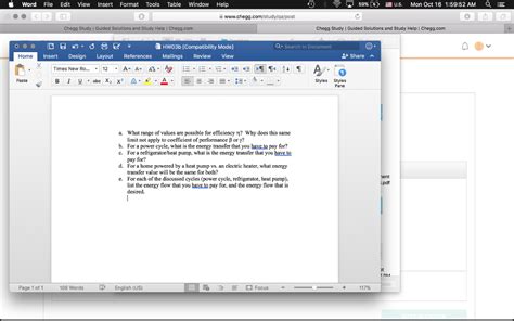 Solved Word File Edit View Insert Format Tools Table Window