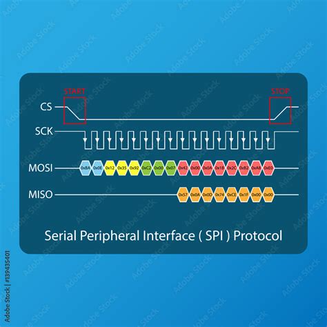 Spi Protocol Vector De Stock Adobe Stock