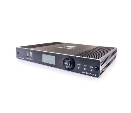 Kramer KDS DEC7 Highlyscalable AVoIP Decoder