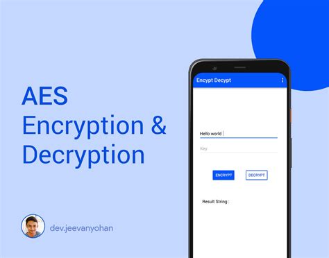 Basic Encryption And Decryption In Android Aes By Devjeevanyohan Jul 2020 Medium