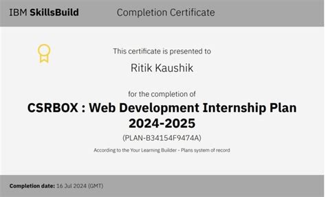 ritik kaushik on linkedin got few more certificates this week many more coming soon