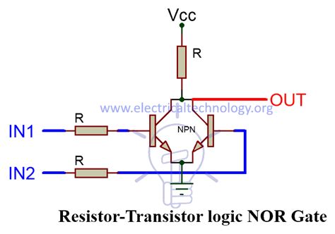 Logic Gates Resistor Transistor At Sherry Ortega Blog
