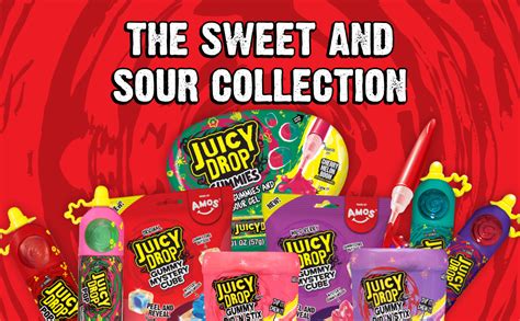 Juicy Drop Sweet And Sour Lollipop Variety Party Pack 21